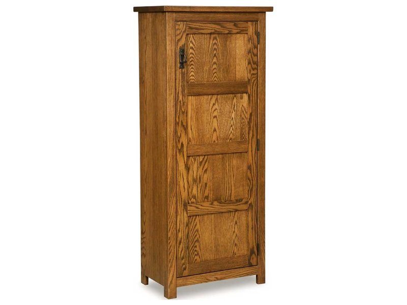 Mission Tall, Narrow Pie Safe | Amish Custom Pantry Cabinet
