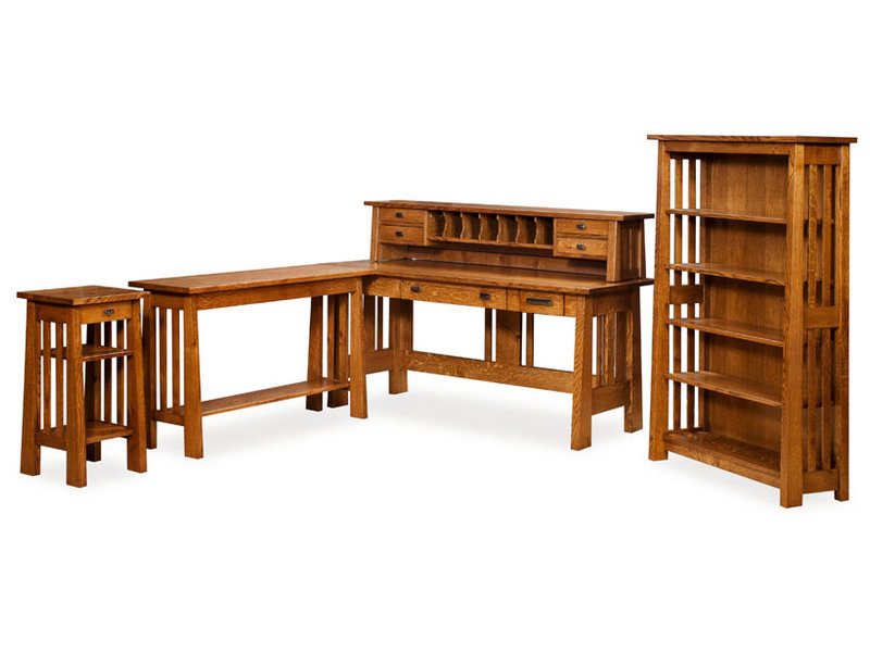 Open Freemont Mission Return Table | Amish Custom Return Table