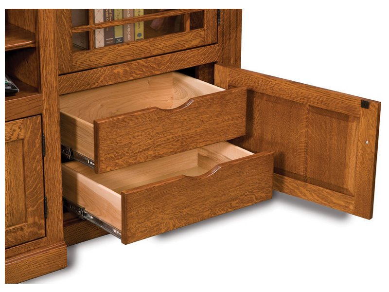 Manhattan Mission Three-Piece Wall Unit | Manhattan Mission Wall Unit