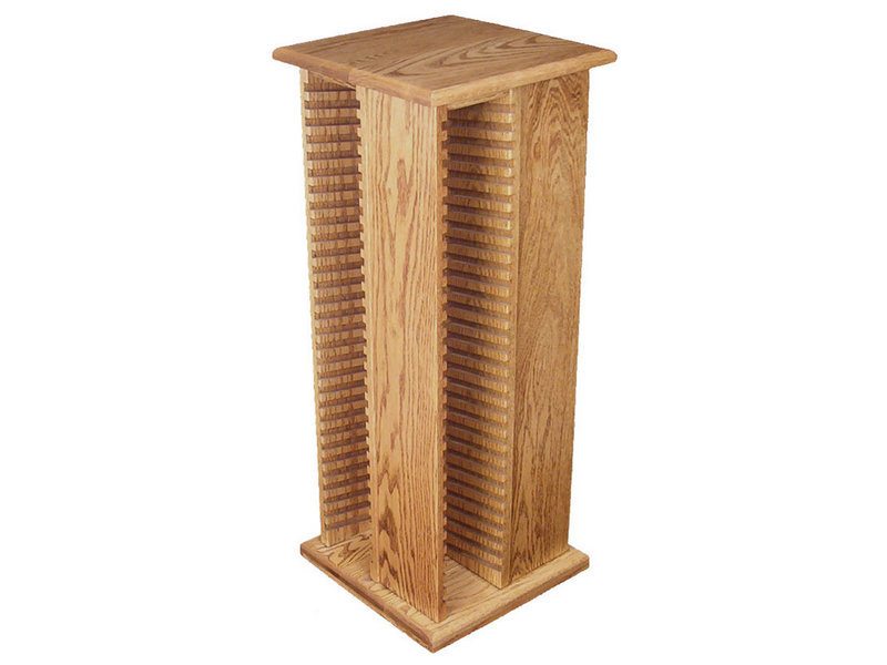 CD Tower | Amish CD Tower | Solid Hardwood | Custom