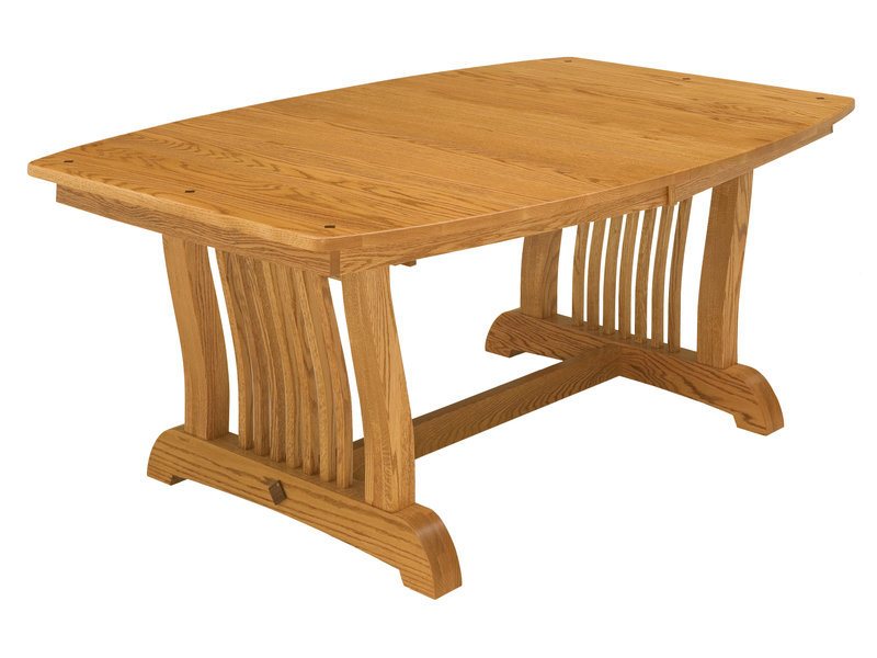 Trestle Tables | Trestle Dining Tables - Brandenberry Amish Furniture