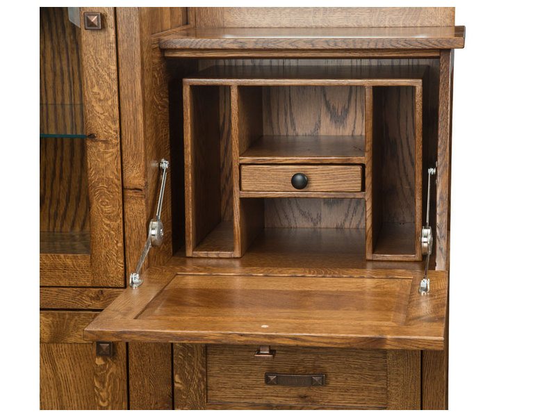Tahoe Curio Desk | Amish Custom Hardwood Curio Desk