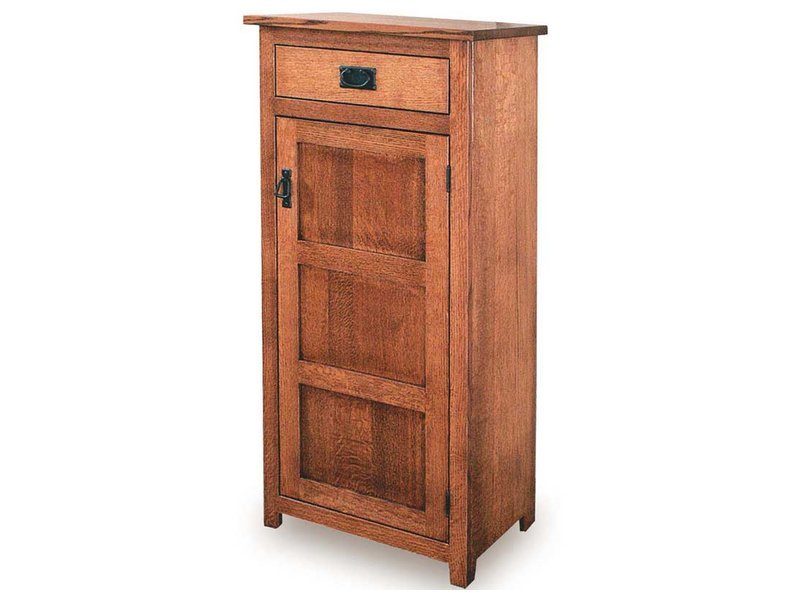 Mission Tall Pie Safe | Amish Pie Safe | Amish Pantry Cabinet