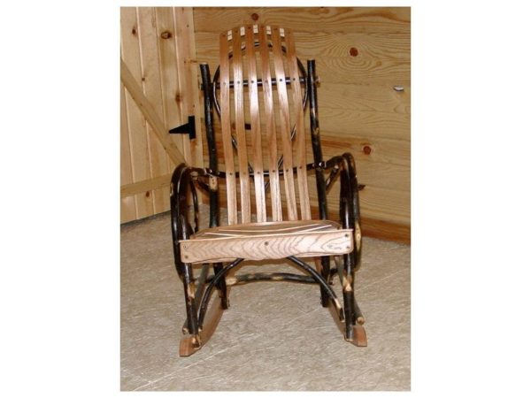 Amish Hickory Child's Rocker - Brandenberry Amish Furniture